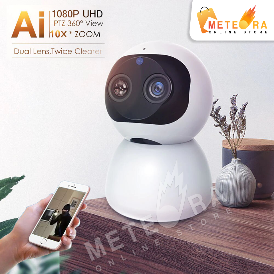 Caméra Wifi Intérieur Zoom * 10 - Meteora - Online Store | Solar Light ...