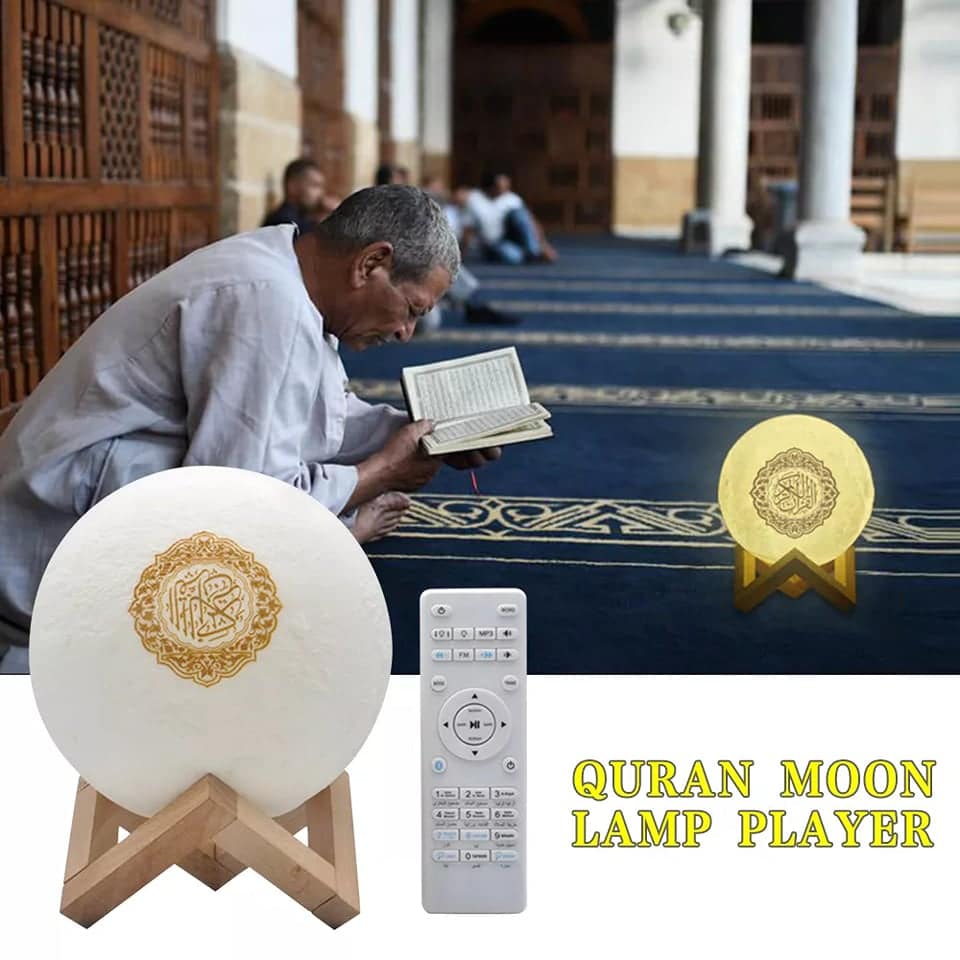 MOON LAMP QURAN SPEAKER SQ168 - Meteora - Online Store | Solar Light ...